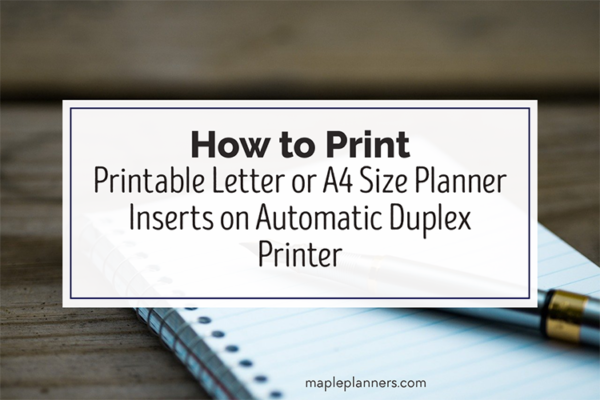 How to Print Letter Size (8.5″x11″) Printables Back to Back