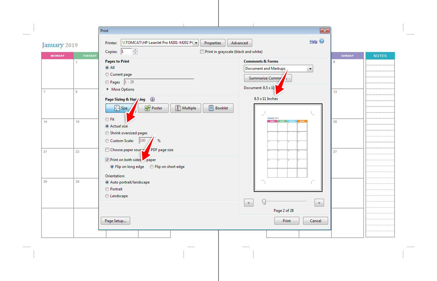 How To Print A5 Planner Inserts Back To Back Half Planner Inserts