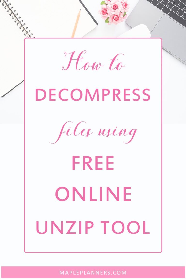 How to Decompress Files using Free Online Unzip Tool