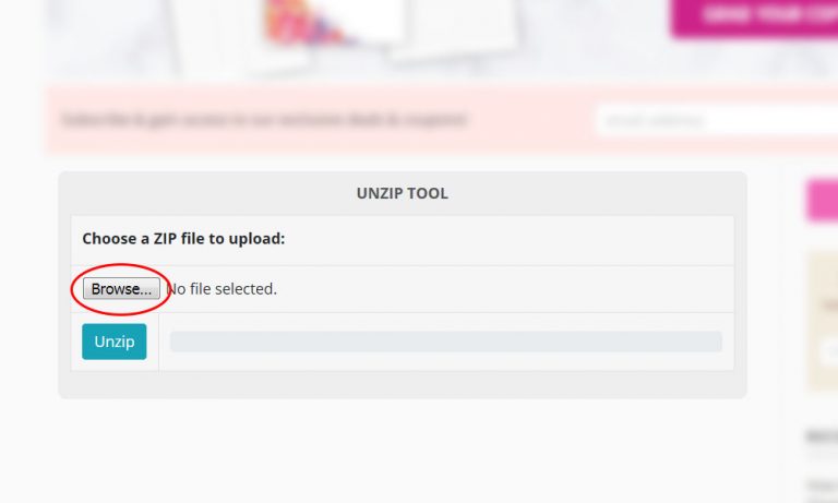 How to Decompress Files using Free Online Unzip Tool