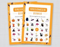 Free Printable Halloween Bingo