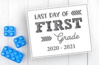Free Printable Last Day of School Signs {Editable}