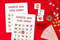 Free Printable Chinese New Years Eve Bingo | Fun Activities for Kids