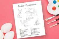 Free Printable Easter Crossword Puzzle | Fun Easter Activities for Kids