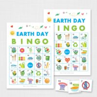 Free Printable Earth Day Bingo | Earth Day Activities for Kids