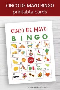 Cinco de Mayo Bingo Free Printable | Fun Activities for Kids
