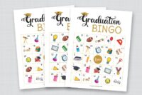 Graduation Bingo Printable | Graduation Party Games