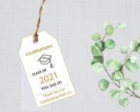 Free Printable Graduation Gift Tags