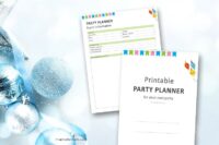 Printable Party Planner to Plan a Perfect Party